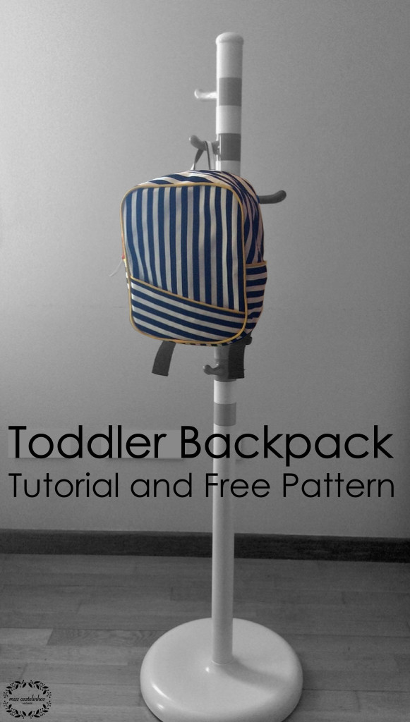 Toddler backpack - free pattern - Miss Castelinhos